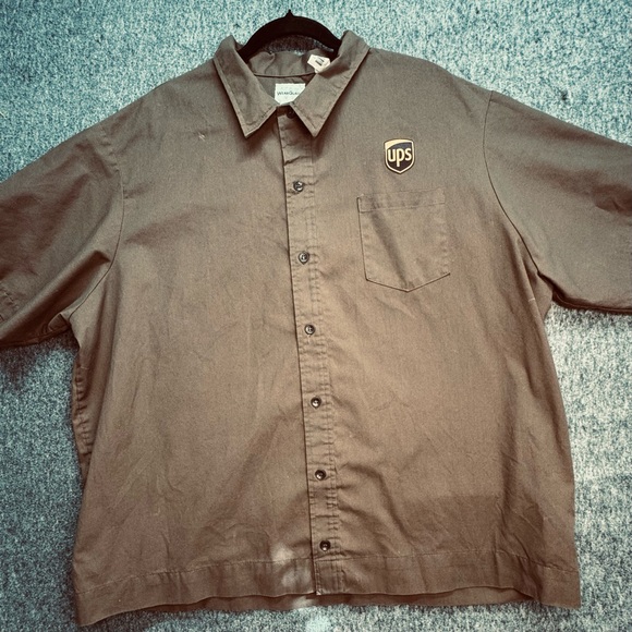 WearGuard | Shirts | United Parcel Service Ups Shirt Uniform Button ...
